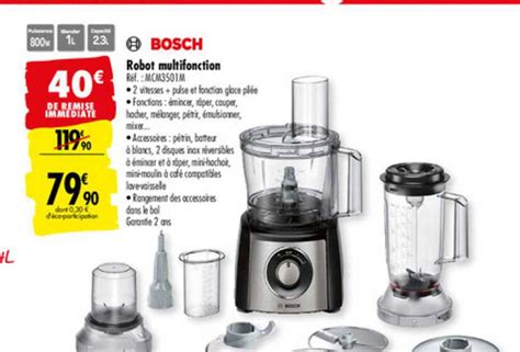 Promo Robot Multifonction Bosch Chez Carrefour Icatalogue Fr