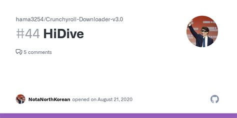 Hidive · Issue 44 · Hama3254crunchyroll Downloader V30 · Github
