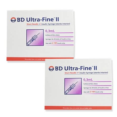 벡톤디킨슨 울트라파인 2 인슐린 주사기 31g 8mm 0 3ml 2개 100개입 가격 변동 추적 그래프 역대가