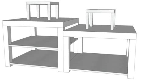 Display Table Set 3d Warehouse