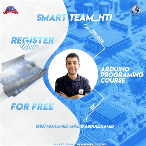 Smart Team Hti تعلّم الأردوينو مع Smart Team Hti دورة Facebook