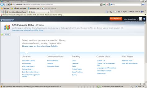 Using Sharepoint Designer 2010 To Surface Data In External Lists