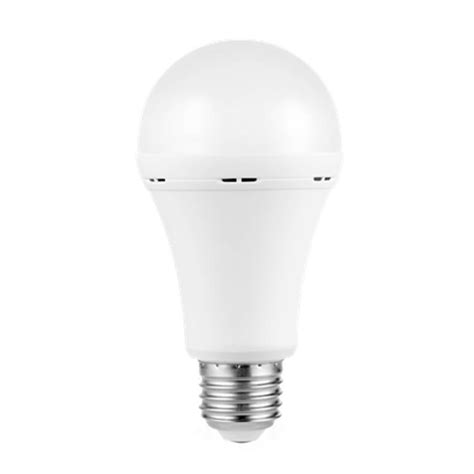 9W A70 Rechargeable Bulb E27 Warm White Ellies Electronics