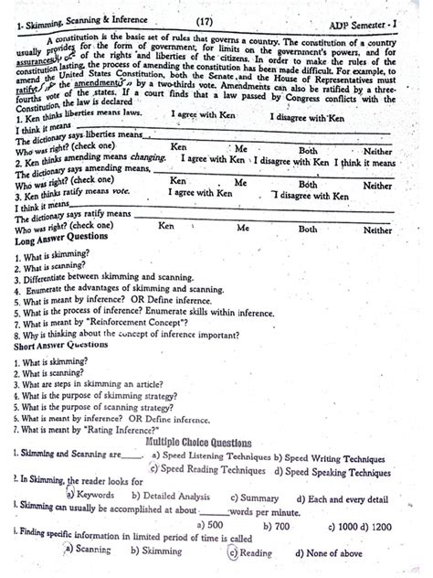 English Mcqs Pdf