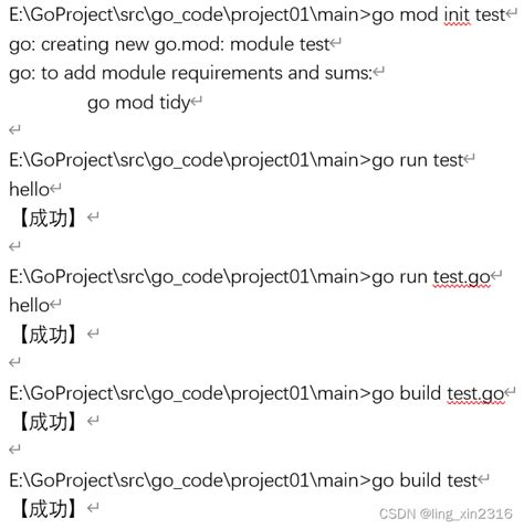 go go run xxx 与 go build xxx no required module provides package main