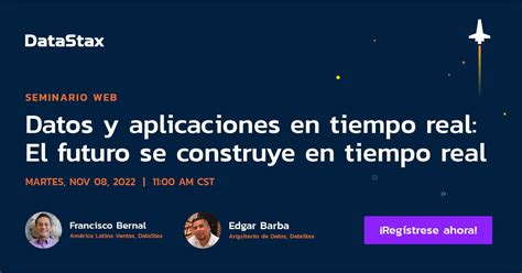 Datos Y Aplicaciones En Tiempo Real El Futuro Se Construye En Tiempo