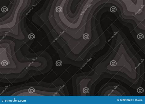 Papercut Multi Layers 3d Color Texture Vector Background Stock Vector