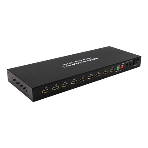 4k 8×1 Hdmi Switcher With Rs232 Honorstand Technology Colimited