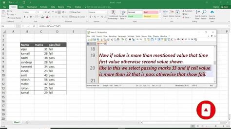 excel formula secrets revealed how to determine pass or fail from exam