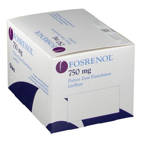 Fosrenol® 750 Mg 90 St Mit Dem E Rezept Kaufen Shop Apotheke