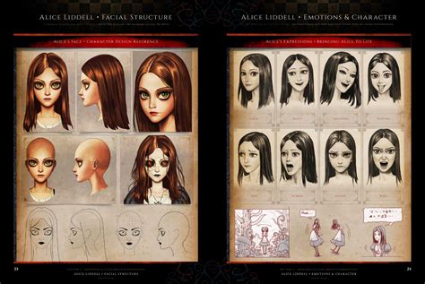 Alice Asylum Design Bible American Mcgees Alice Concept Art Drawing Alice