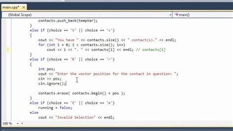 Vector Of Vectors Further Clarification C Programming Chapter 4