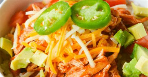 Keto Chicken Enchilada Bowl Diet Keto