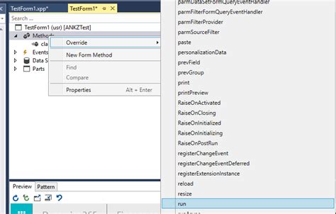 axapta how x run for d365 form stack overflow