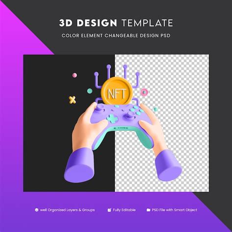 Premium Psd 3d Nft Icon Nft Memes