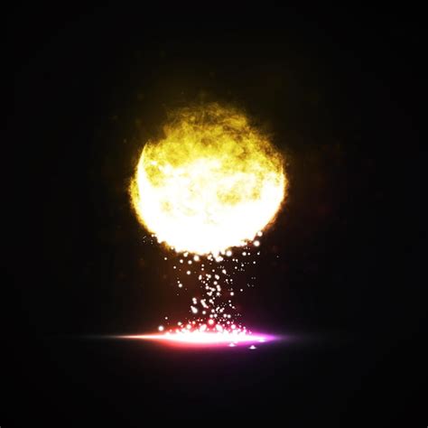Premium Vector Abstract Creative Dynamic Light Element