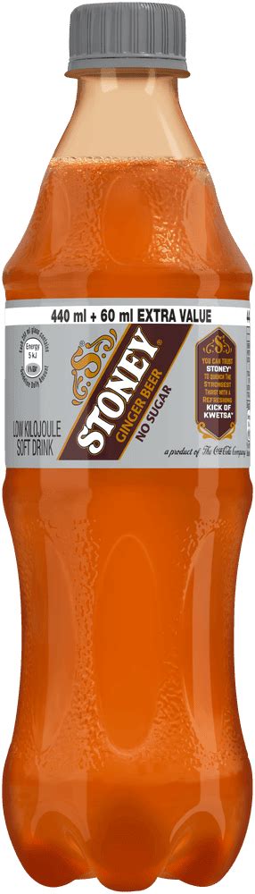 Stoney Stoney No Sugar Ginger Beer Soft Drink 500ml