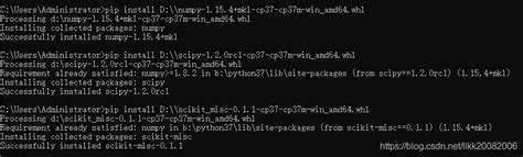 Python Sklearn报错解决 Importerror Dll Load Failed 找不到指定的模块sklearn
