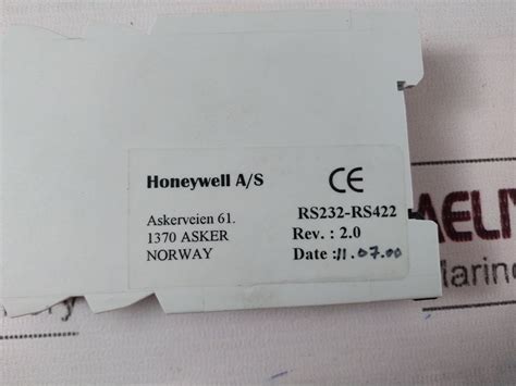 Honeywell Rs232 Rs422 Isoi Optical Isolator