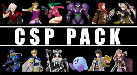 Csp Pack Super Smash Bros Wii U Mods