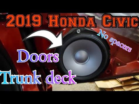 Honda Civic How To Remove Door Panel Trunk Rear Deck To Replace