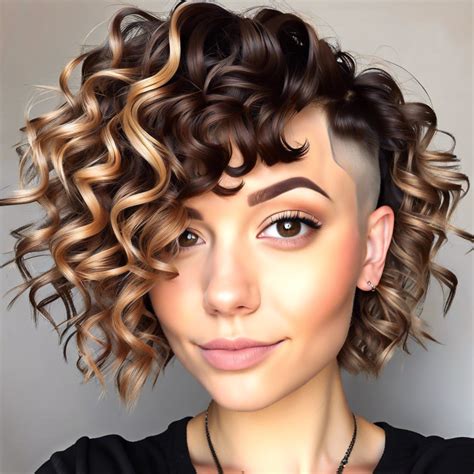 15 Curly Undercut Hairstyles To Inspire Your Next Look Burst Of Style