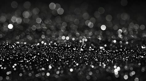 Abstract Silver Glitter Sparkle Defocused Light Background Glitter Background Silver