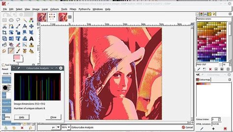 How To Turn An Rgb Image Into Indexed Mode Specifying Number Of Colors And