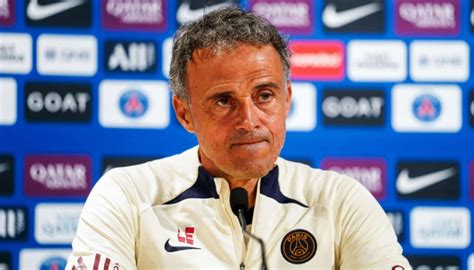 PSG Plus que jamais exaspéré par les journalistes Luis Enrique sous le feu des critiques