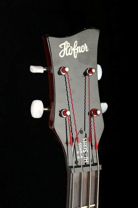 Hofner Ignition Series Violin Bass Sunburst Left Hand Wcase