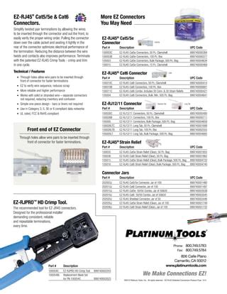 Platinum Tools Ez Rj45 Crimp Tool Reviews Pricing And Features