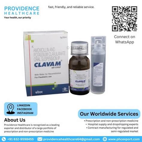 Clavam Dry Syrup Packaging Size 30 Ml At Rs 100 Bottle In Nagpur Id 2854729781533