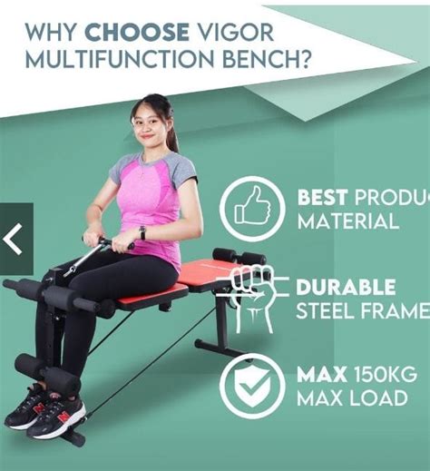 სავარჯიშო სკამი Banch Vigor • Needshop Ge
