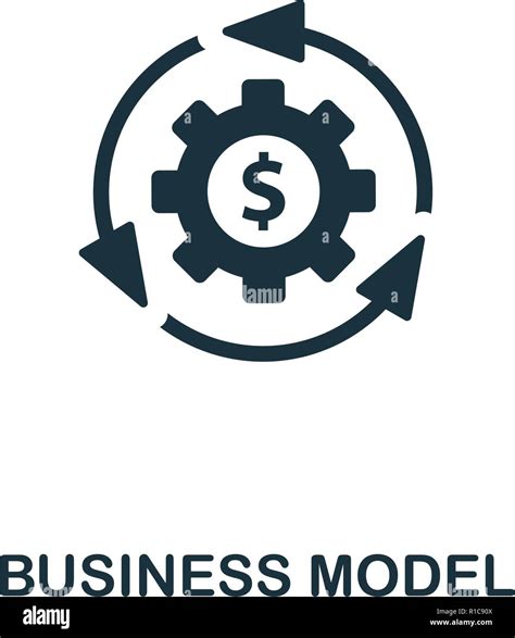 Business Model Icon Premium Style Design From Startup Icon Collection Ui And Ux Pixel Perfect