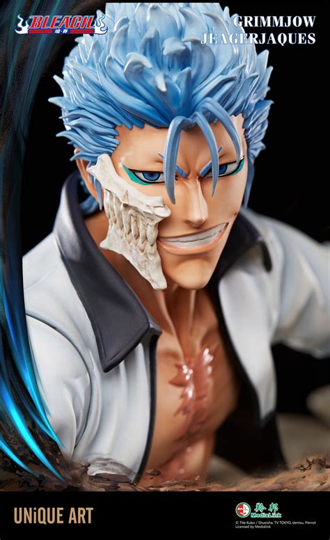 Pre Sale Scale Licensed Grimmjow Jaegerjaquez Bleach Unique Art Studio Weareanimecollectors
