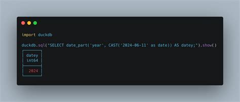 Date And Time Manipulation With Duckdb By Daniel Beach