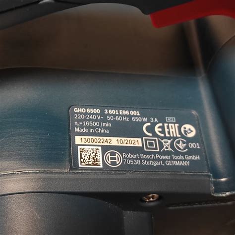 BOSCH PROFESSIONAL GHO 6500 oblič, skobeljnik