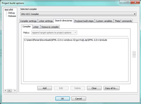 Résolu Sfml Problème Compilation Page 1 Openclassrooms