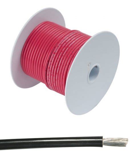 Battery Wire Tinned 4ga Red Per Foot Budget Marine