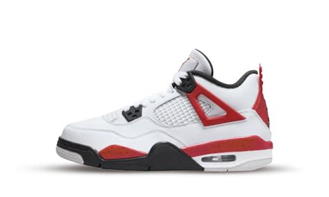 Air Jordan 4 Retro 'Red Cement' (GS) - 408452-161