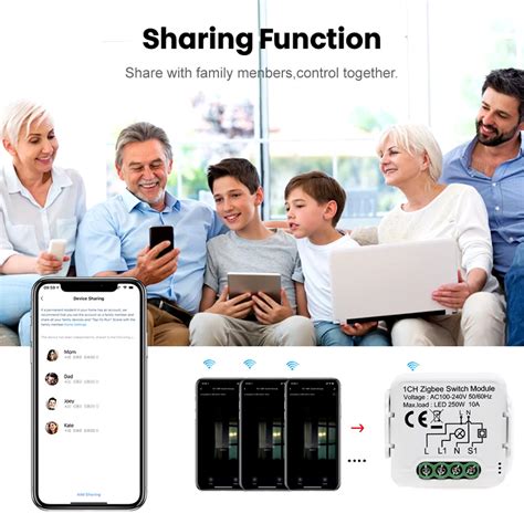 Tuya Smart Switch Zigbee Universal Complete Home Automation Control