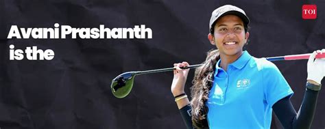 Unstoppable21 Meet The Star Golfer Avani Prashanth