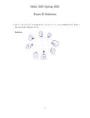 Comprehensive Solutions For Math 3325 Exam II Analysis Course Hero