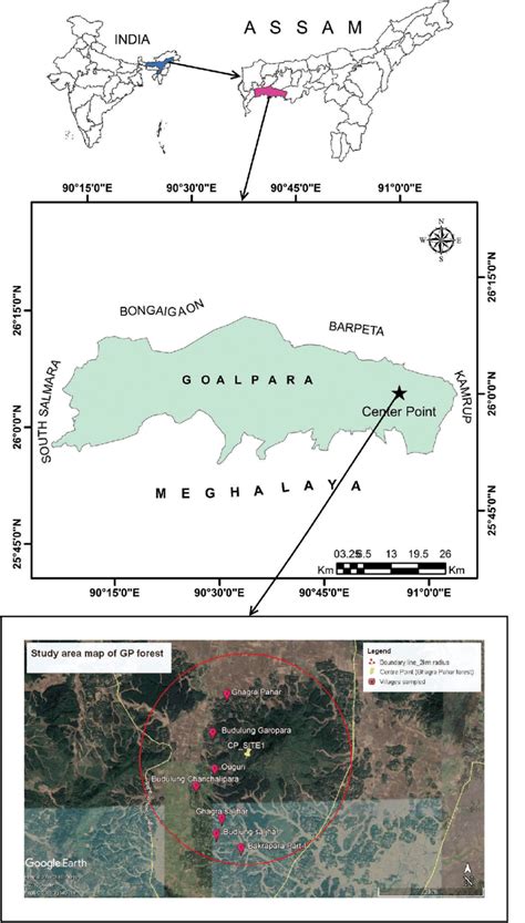 Map Of The Study Site Download Scientific Diagram