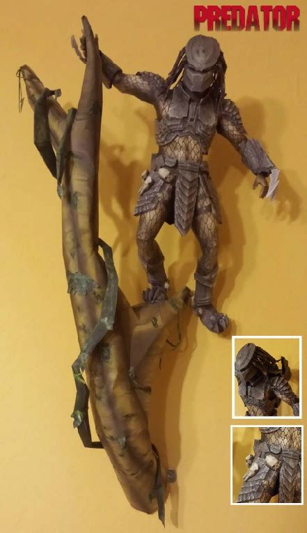 Predator Paper Model ~ Free Papercraft Paper Model