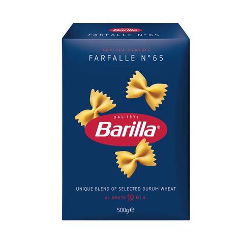 Barilla Farfalle 500g Pasta And Noodles Supplier Malaysia