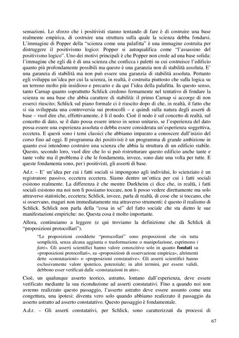 Metodologia Delle Scienze Sociali Appunti Volume 34 Docsity