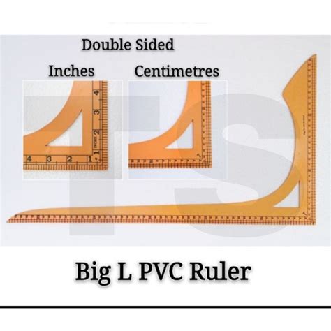 PVC Tailor Ruler Tailoring Accessories Barang Jahitan Pembaris Jahit Plastic Shopee Malaysia