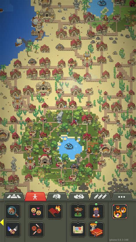 Built A Dwarf Kingdom Around A Oasis R Worldbox