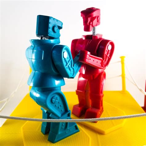 Vintage Rock Em Sock Em Robots